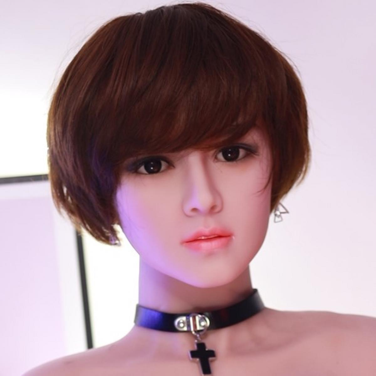 Neodoll Sugarbabe Head Sex Doll Head M16 Compatible Brown 4529