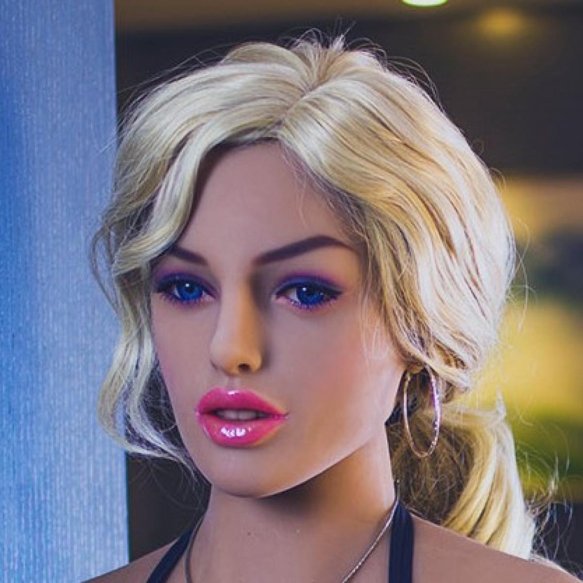 Allure Head - Sex Doll Head - M16 Compatible - Brown – Neodoll