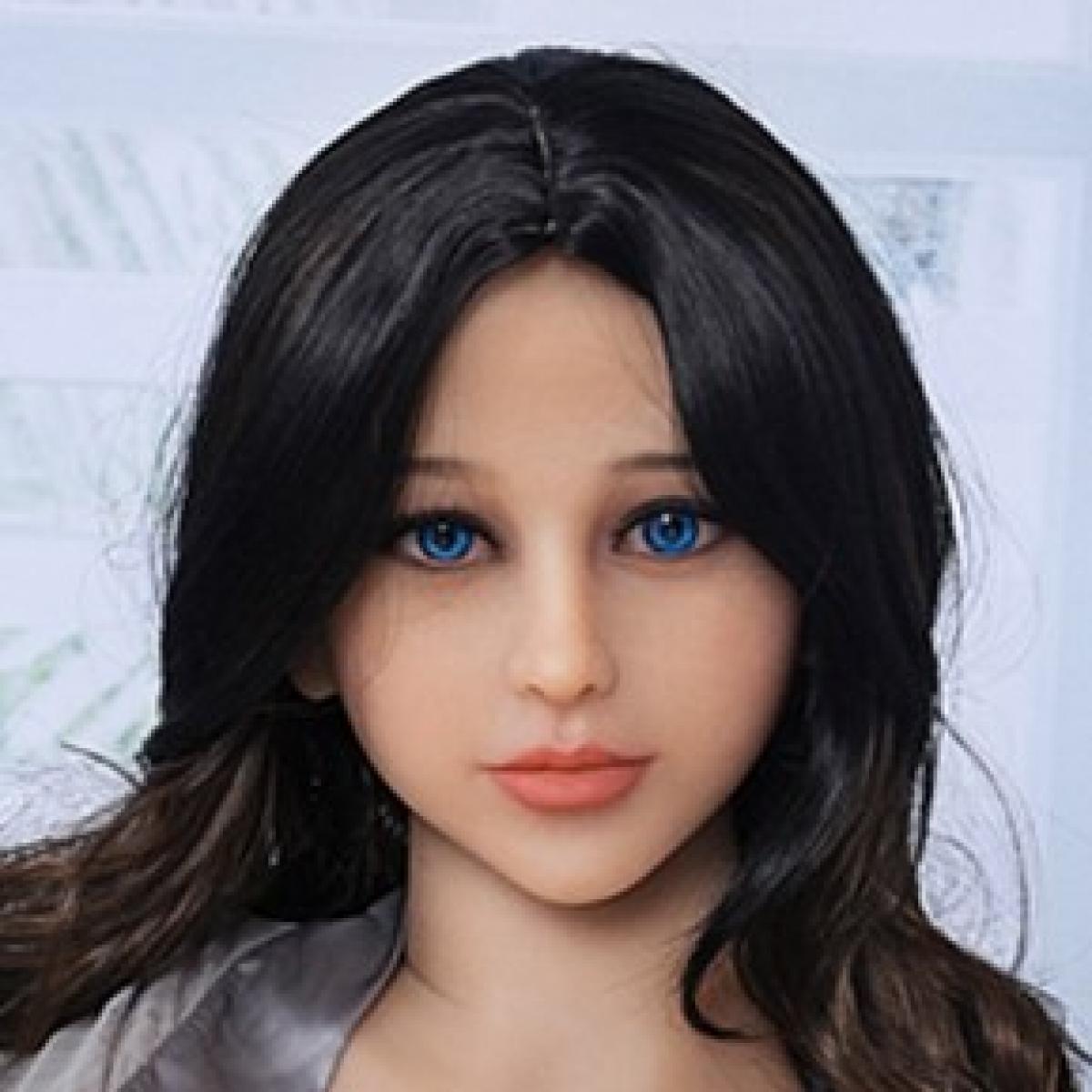 Neodoll Racy Miki Head - Sex Doll Head - M16 Compatible - Tan