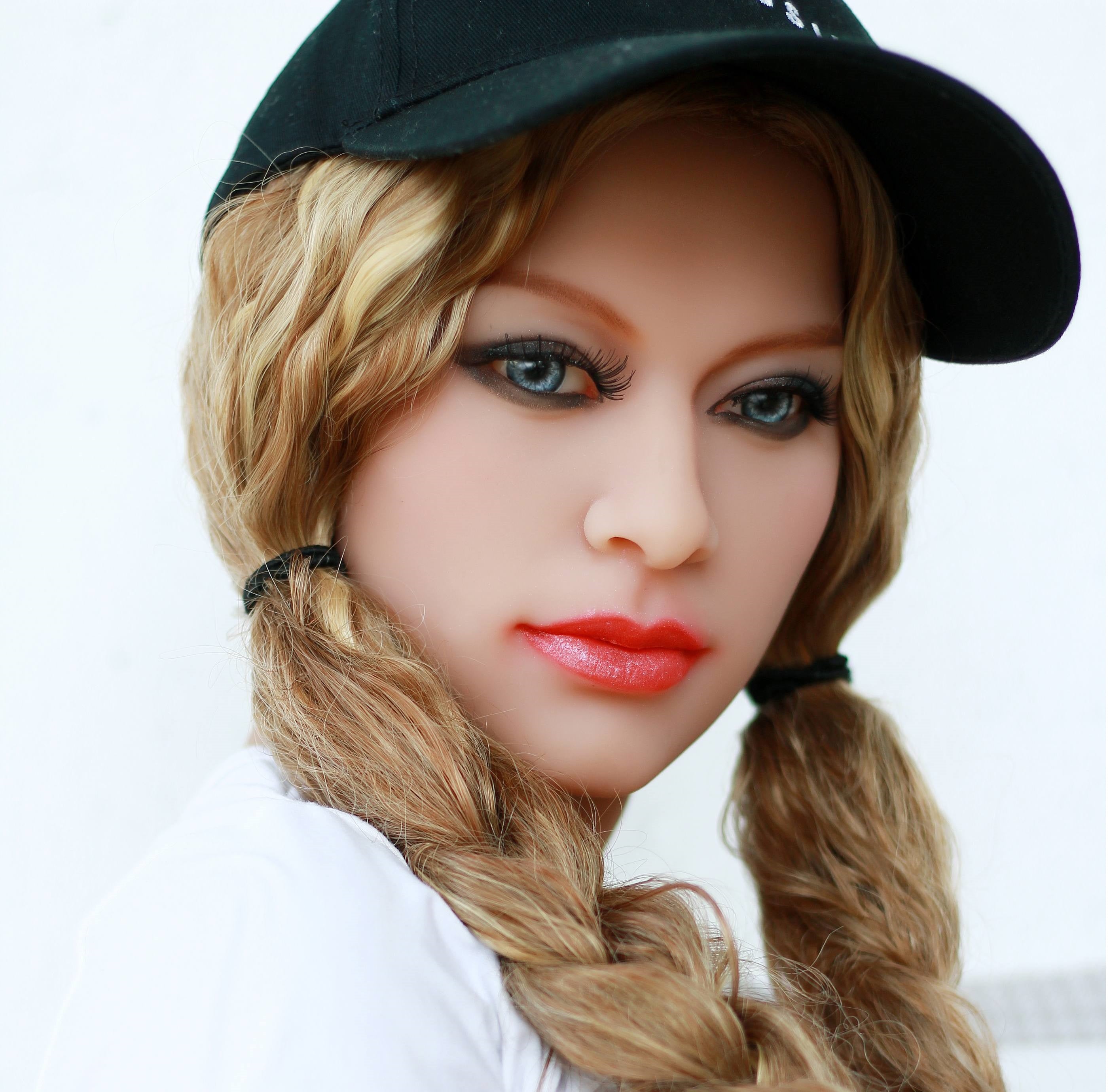 Allure Head - Sex Doll Head - M16 Compatible - Brown – Neodoll